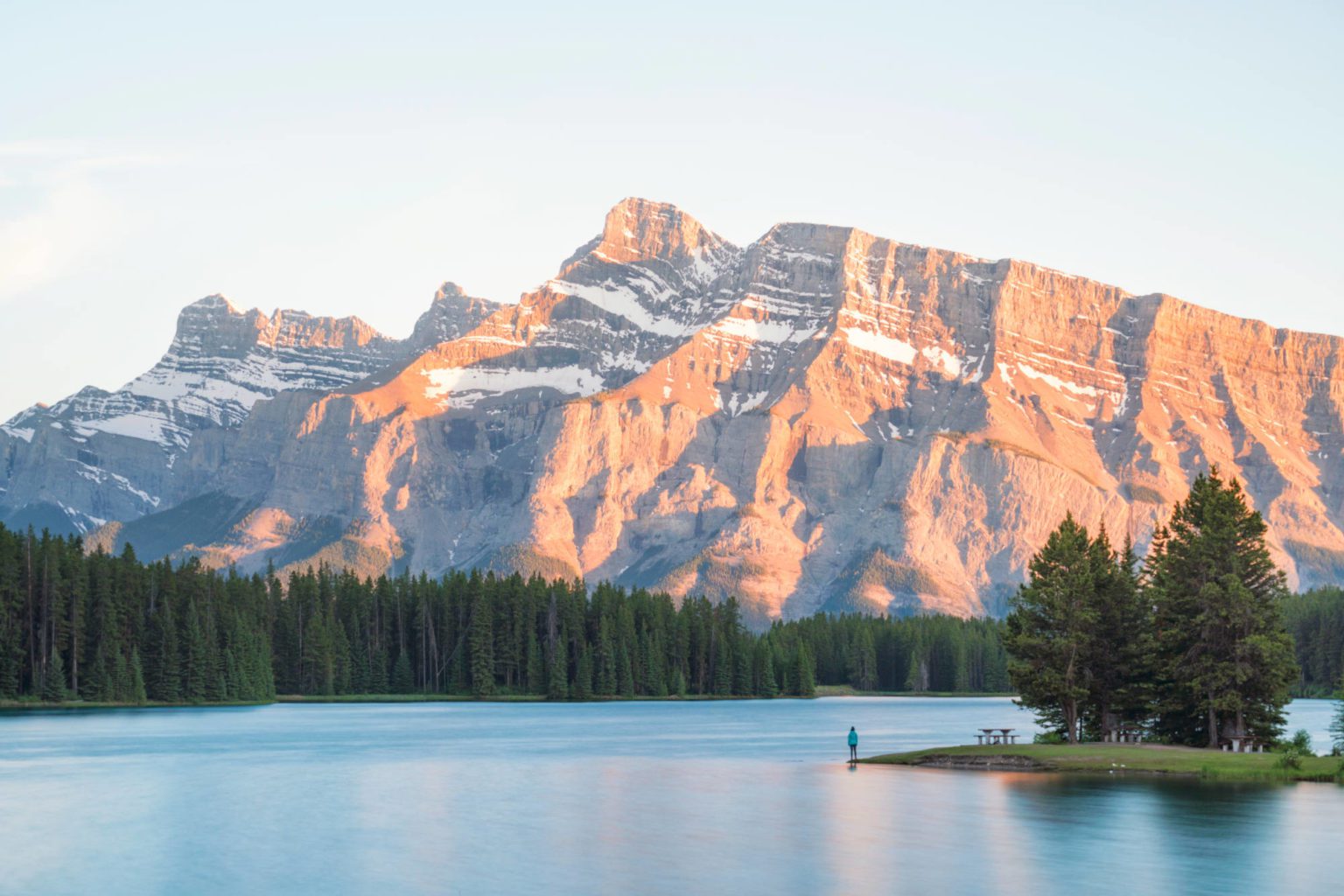 Two Jack Main Campground: Natural Beauty in Banff National Park